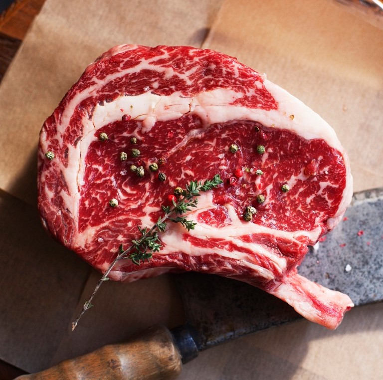 Cowboy Cut Ribeye Steak | TK Ranch | Alberta